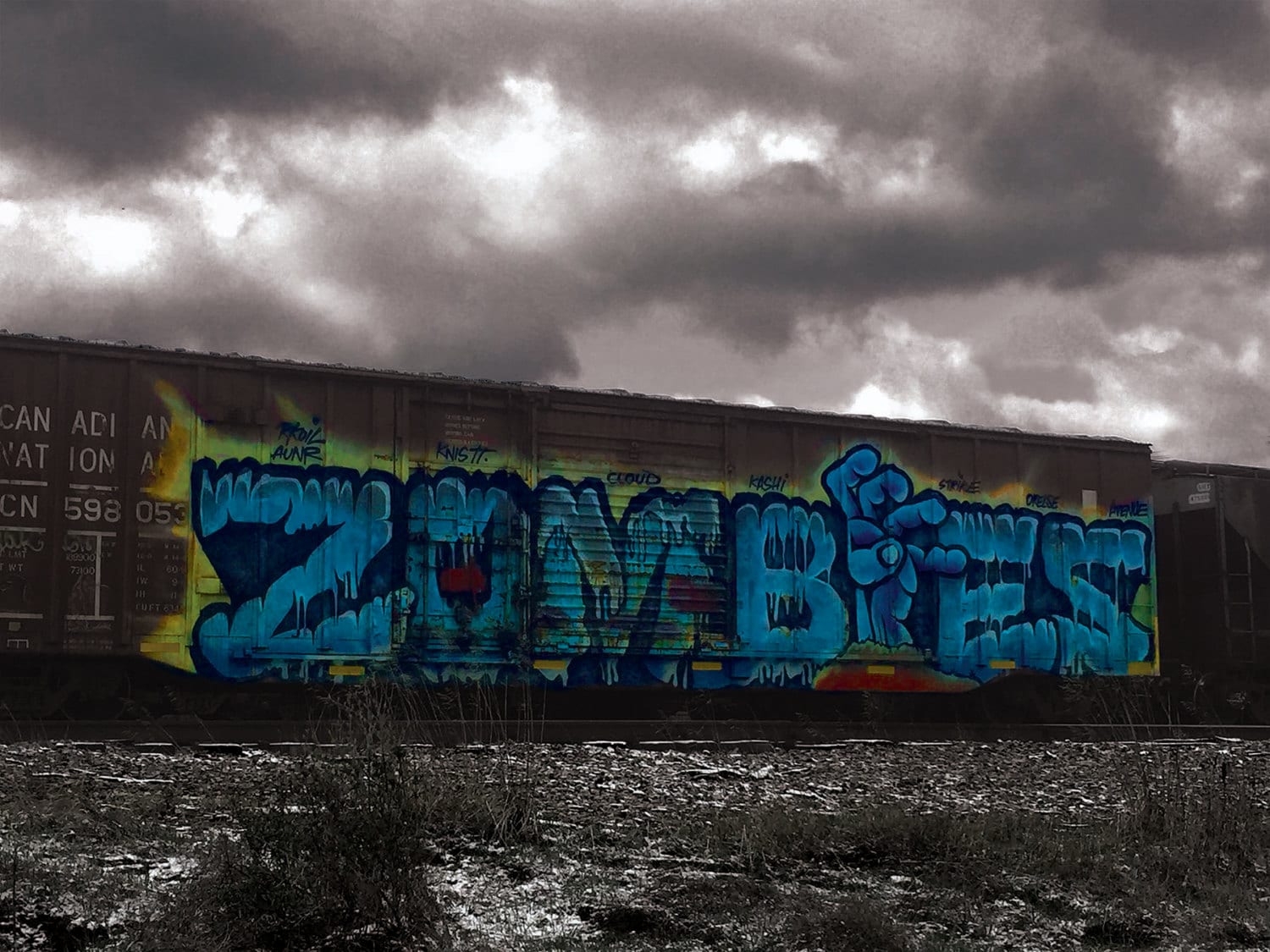 Graffiti Wall Decal Train Wall Decal Train Graffiti Decal