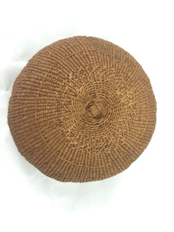 Native American Basket Hupa Woven Basket Antique Primitive