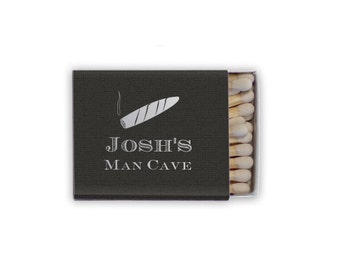 Custom cigar matches | Etsy