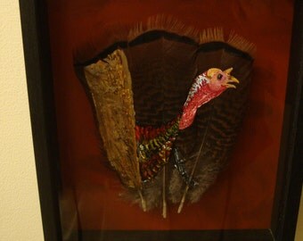 Hand-Painted Turkey Feathers and More by KentuckyWildThings