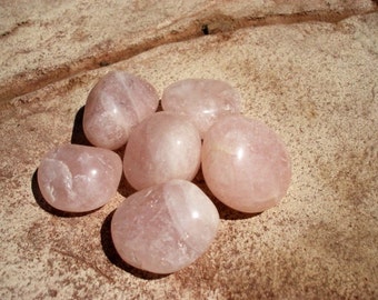 Rose quartz crystal | Etsy