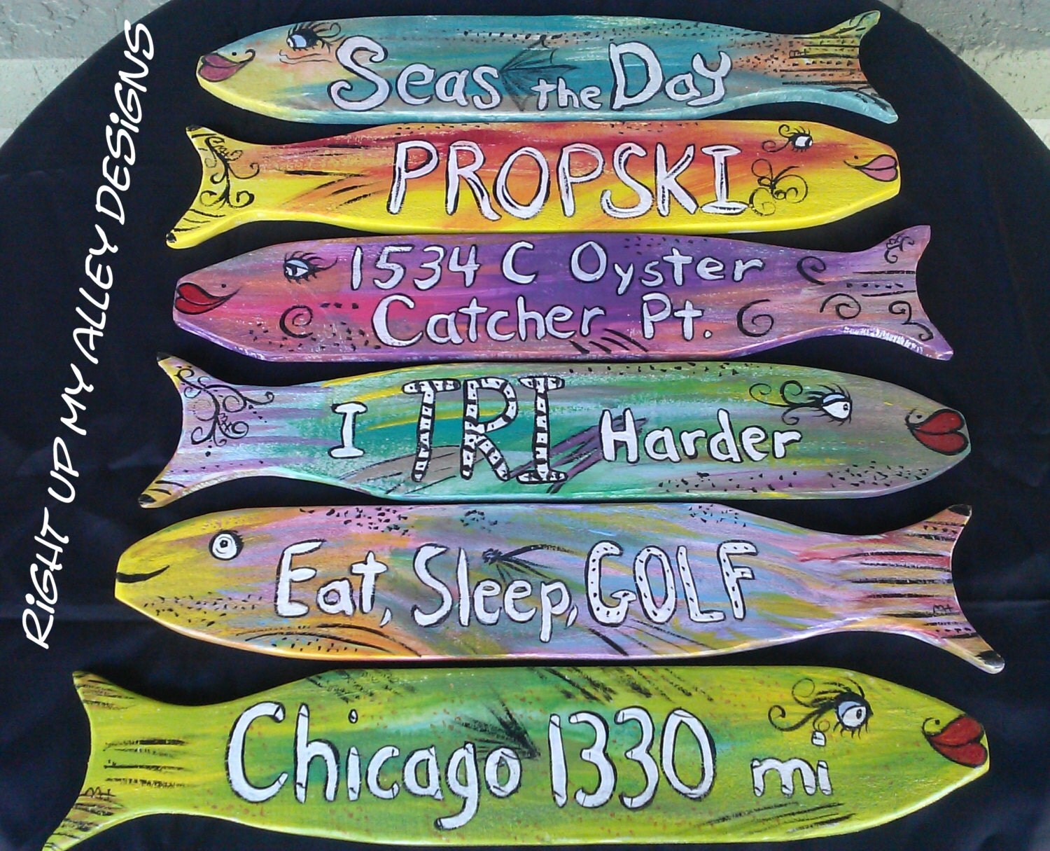 Fish signsDecorative Fish SignsCoastal SignsJimmy Buffet
