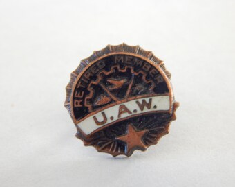 Uaw lapel pin | Etsy