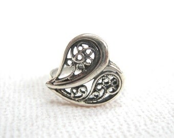 Filigree ring | Etsy