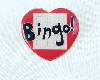 Bingo pins | Etsy