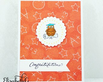 Owl congratulations | Etsy