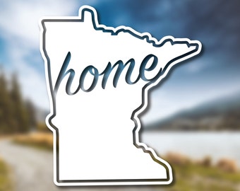 Minnesota outline | Etsy