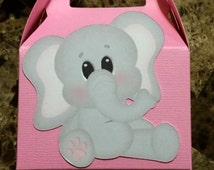 Unique elephant favor box related items | Etsy