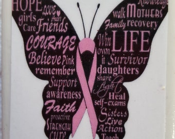 Cancer butterfly | Etsy