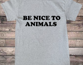 Animal rights shirt | Etsy