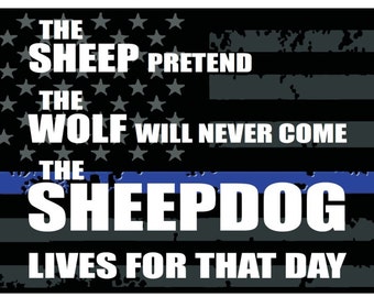 Police sheepdog | Etsy