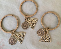 Popular items for pizza keychain on Etsy
