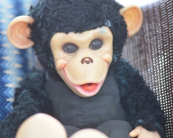 Stuffed monkey | Etsy