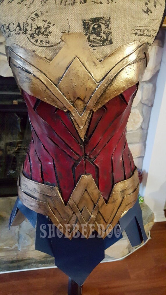 New Wonder Woman Costume Corset