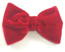 Unique velvet bow related items | Etsy