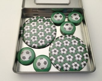 Soccer magnet | Etsy