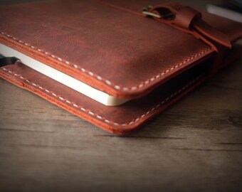 Top iPad Case folio leather portfolio iPhone by eLeatherDesign