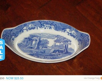 Capodimonte Cup Saucer Lidded Sugar Bowl by SuzsCollectibles