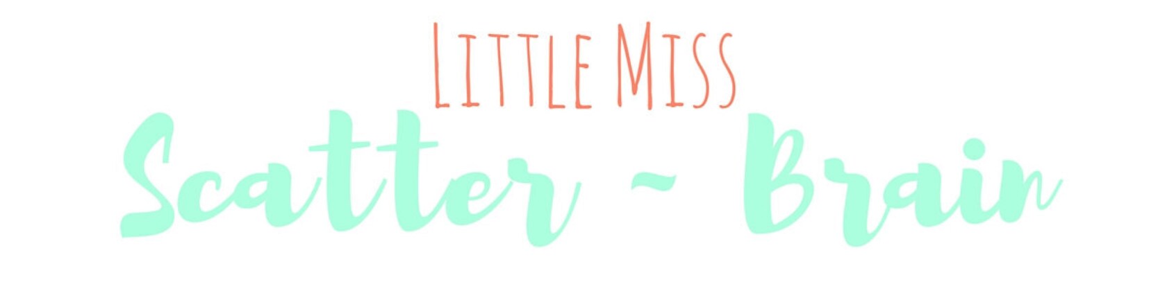 Little Miss ScatterBrain by LittleMsScatterBrain on Etsy
