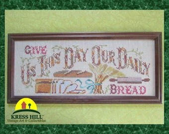 Bread cross stitch | Etsy
