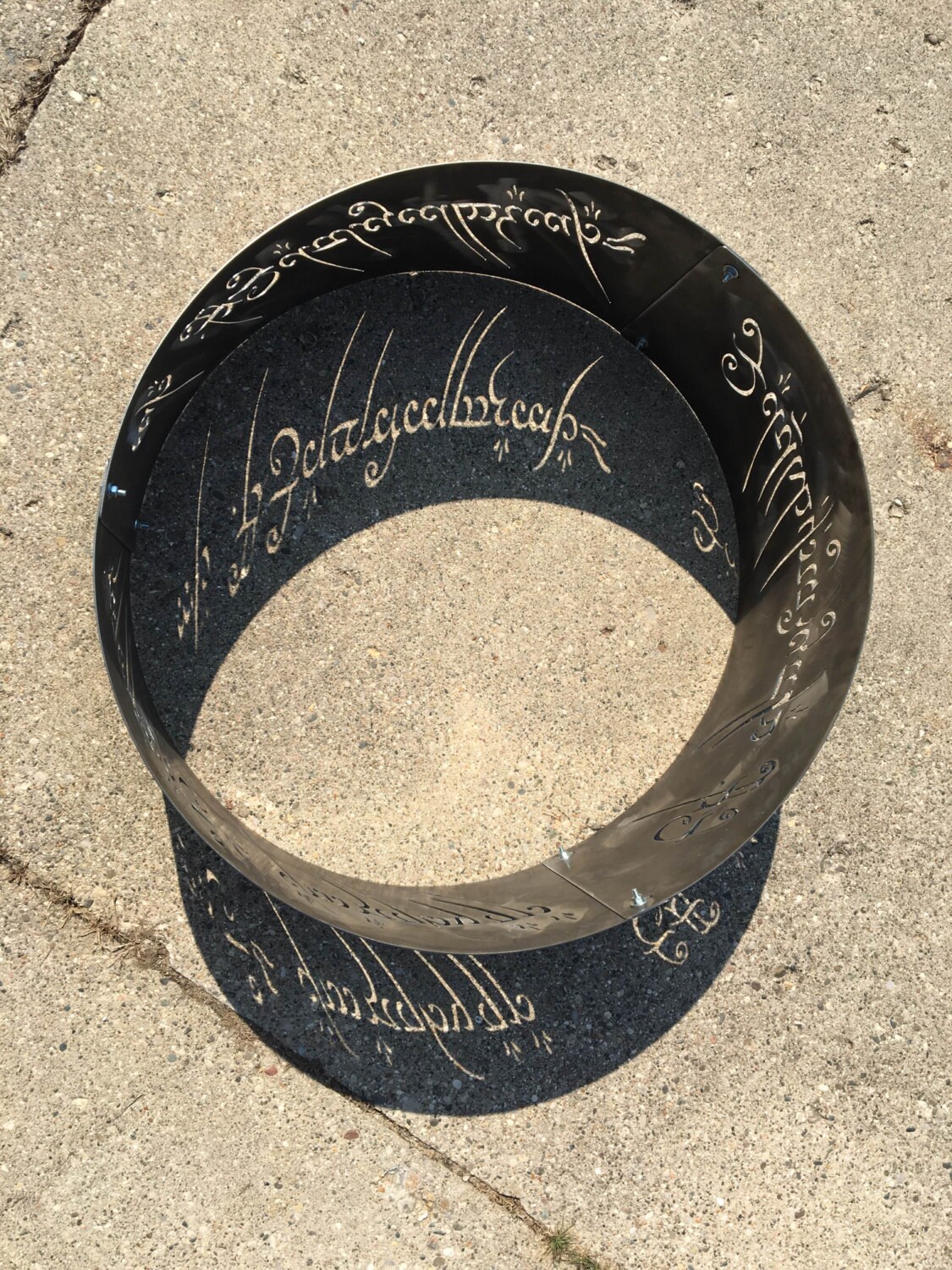 The One Fire Ring to Rule them All LOTR fire ring