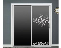 SALE Leaves Tree Birds Glass Door Decals Sliding Door Decal Door ...