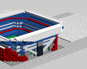 Custom Designed LEGO Sports Stadiums by StadiumBrick on Etsy