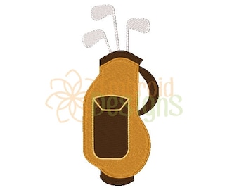 Golf embroidery | Etsy