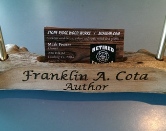 Rustic office door name plate or sign 100% custom