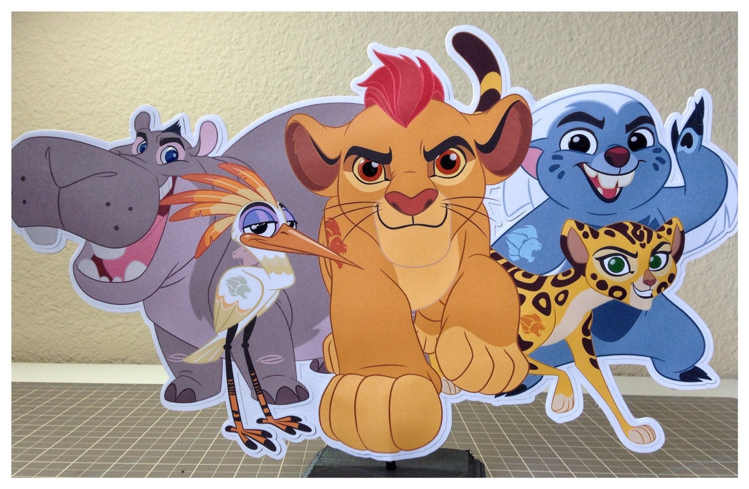 Lion Guard Group Centerpiece Kion The Lion by TriniGirlTreats