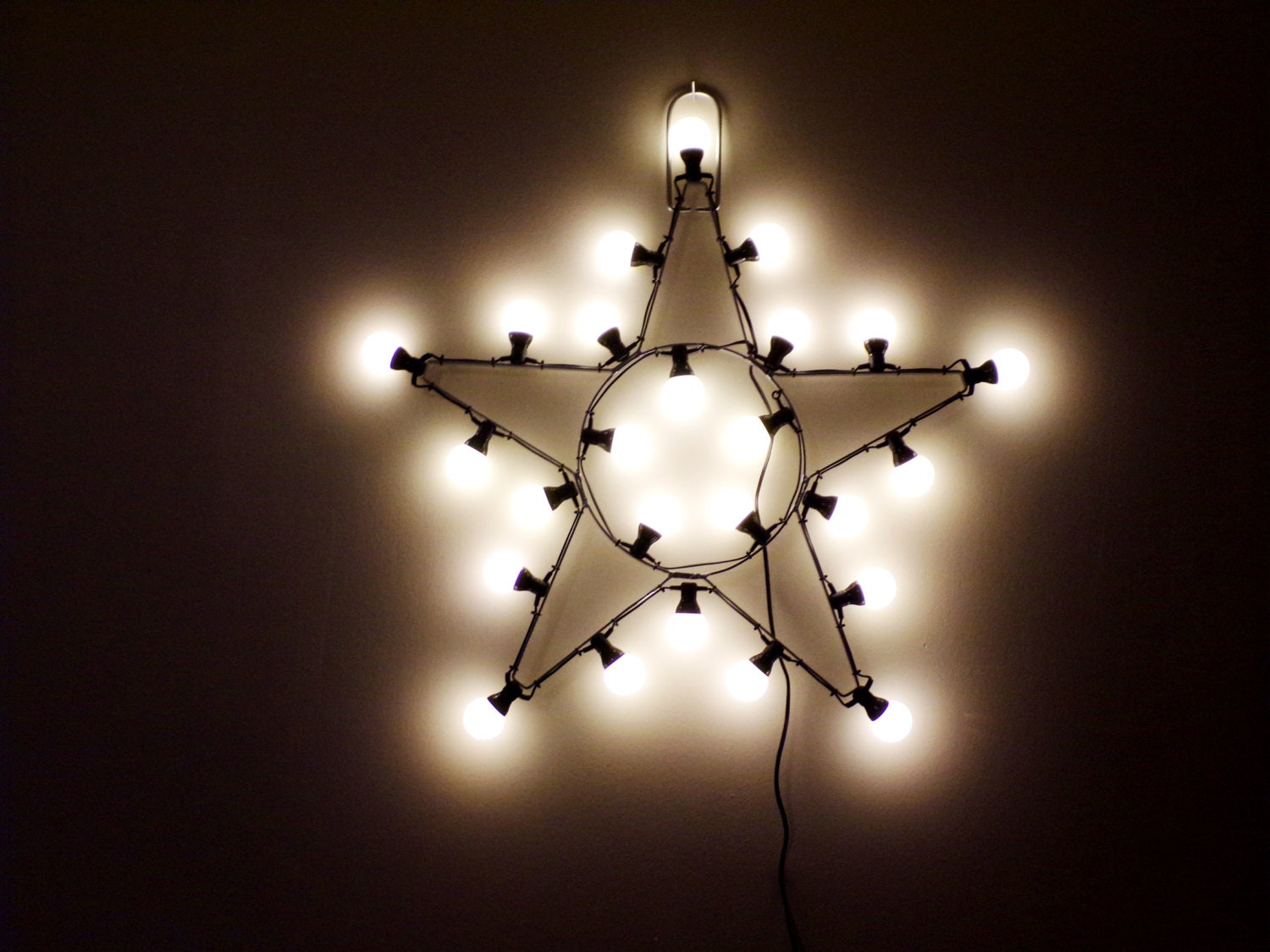 Star Light Metal Vintage – LED Lamps – 30″- Deco – loft – indus – Haute ...