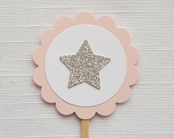 Gold Star Party Favor Tags: I hope you had a ONEderful time