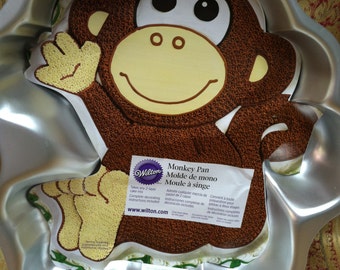 Items similar to Monkey Cake on Etsy