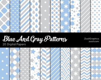 Pretty Pastel Patterns 20 Digital Papers 12x12 by ZoollGraphics