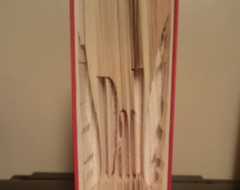 Fancy clock Cut and fold book folding pattern