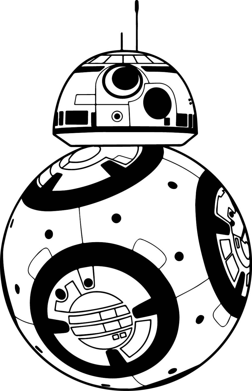 Star Wars BB8 Decal