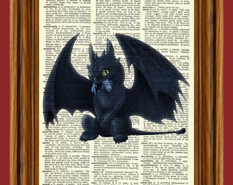 Toothless poster | Etsy