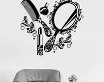 Unique salon vinyl decal related items | Etsy