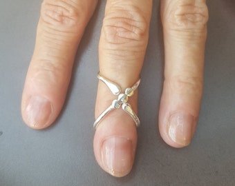 Mallet Finger silver ring splint