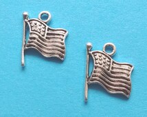 Popular items for flag charms on Etsy
