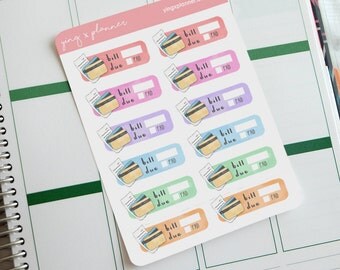 Credit card sticker | Etsy