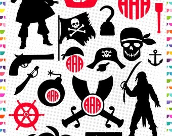 Pirate silhouette | Etsy