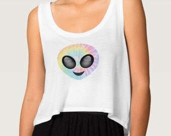 Unique alien crop top related items | Etsy