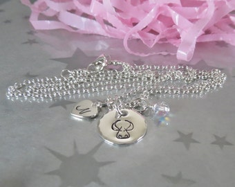 Personalized Hand Stamped Sterling Silver by GracieJewellery