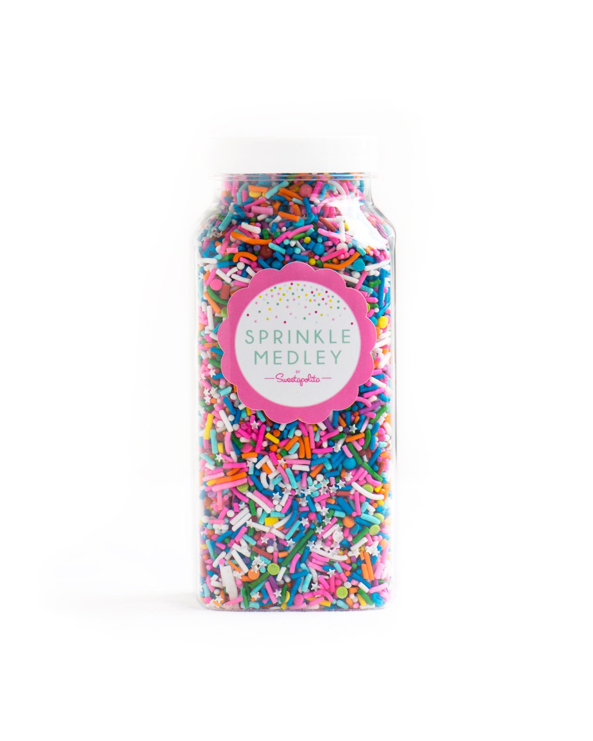 Jumbo Bottle 16 oz Birthday Party Sprinkle Medley Sprinkle
