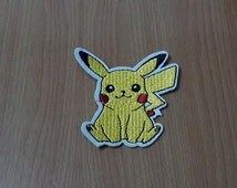Popular items for pikachu patch on Etsy