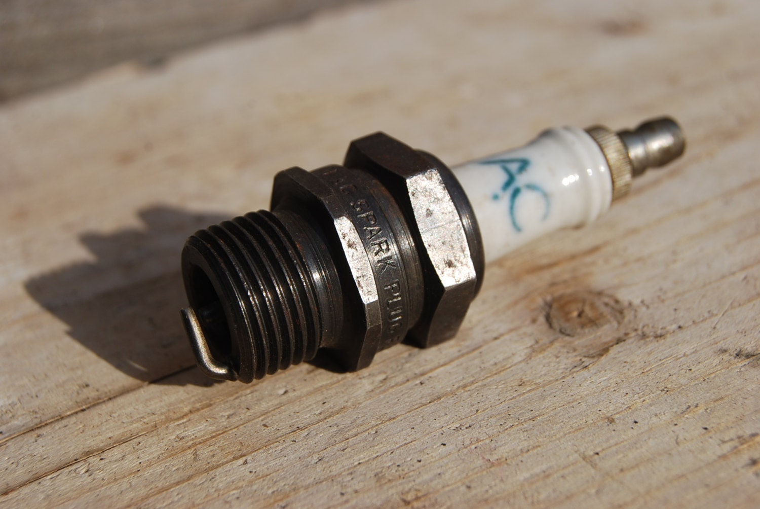 Vintage AC 84 Spark Plug Vintage Spark Plug Decor Garage