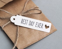 Popular items for best day ever tag on Etsy