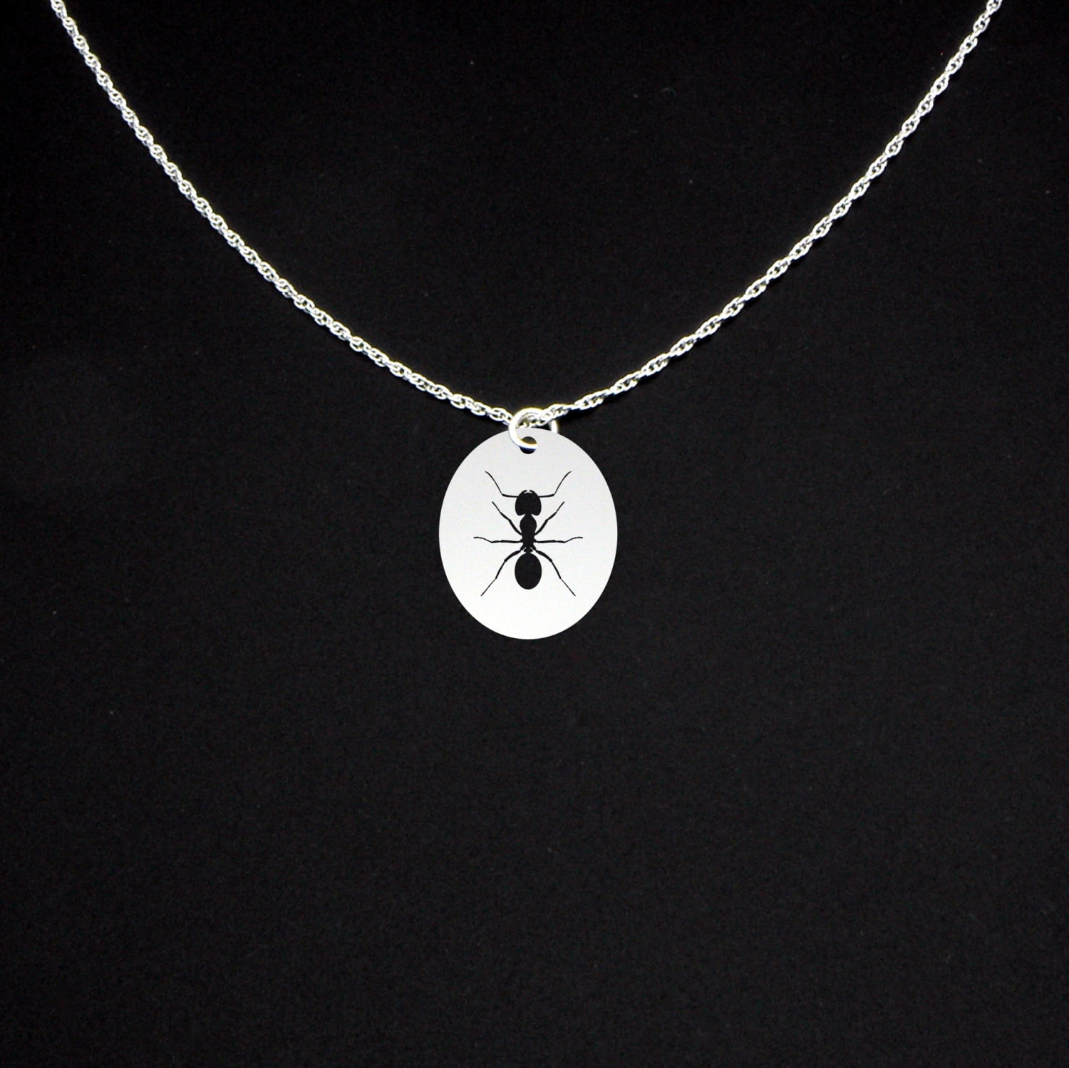 Ant Necklace Ant Jewelry Ant Gift Bug Necklace Bug