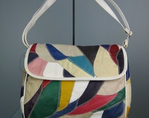 Popular items for leather patchwork on Etsy